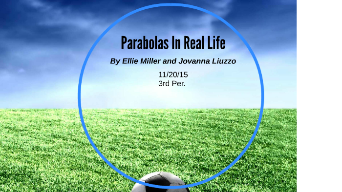 Parabolas In Real Life by Jovanna Liuzzo on Prezi