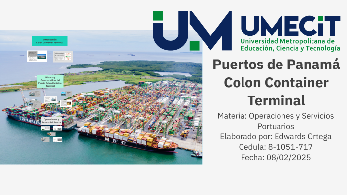 Terminal de Contenedores Puerto Colón en Panamá by Edwards Ortega on Prezi