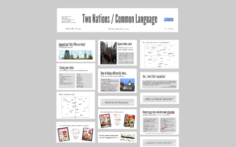 Two Nations Divided by a Common Language by Laura Cameron on Prezi
