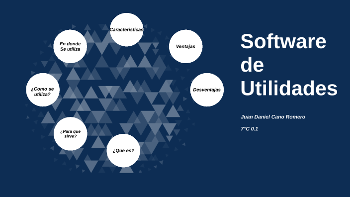 Software De Utilidades by Juan Daniel Cano Romero on Prezi