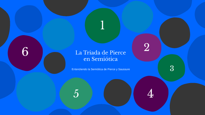 La Triada de Pierce en Semiótica by A Bernal on Prezi