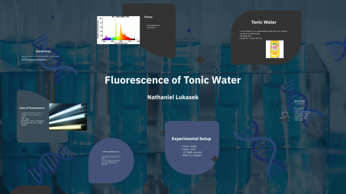 Fluorescence of Tonic Water by Nathaniel Lukasek on Prezi