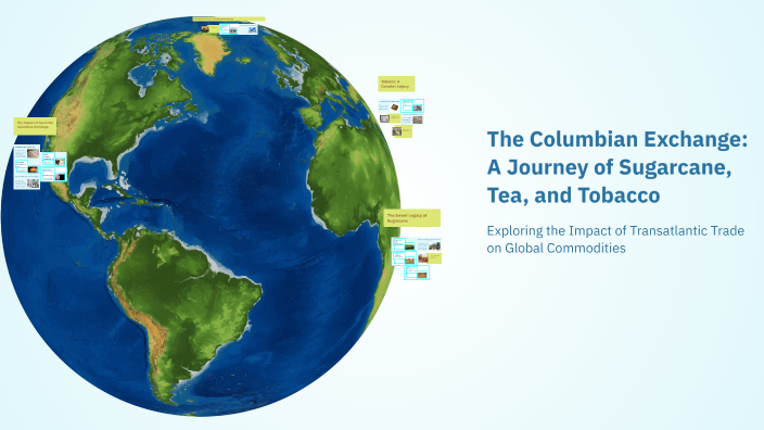 The Columbian Exchange: A Journey of Sugarcane, Tea, and Tobacco by ...