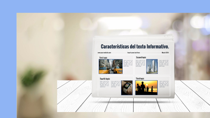 características del texto informativo by Claudia Rosas on Prezi
