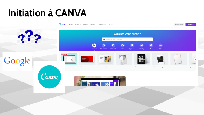 INITIATION CANVA by thierry badier on Prezi