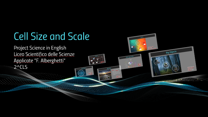 Cell Size and Scale - Project Science in English - 21/11/15 by Eugenio ...
