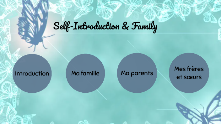 Self-Introduction In French by Afrida Ibnat on Prezi