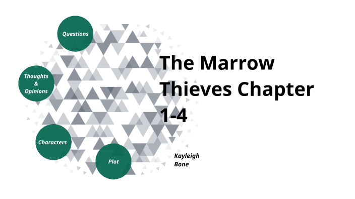 The Marrow Thieves Chapter 1-4 by kayleigh bone on Prezi