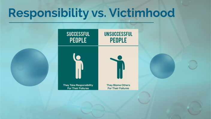 Responsibility vs. Victimhood by Matthew Boulton on Prezi