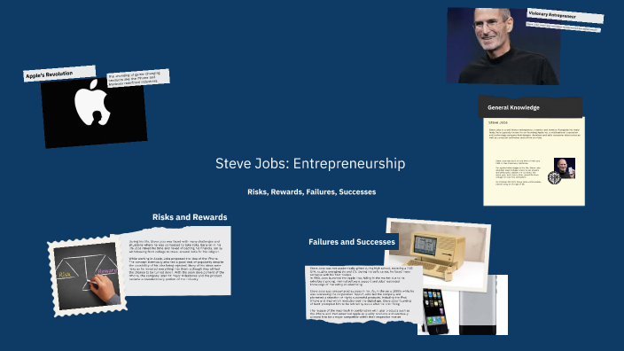 Steve Jobs: Entrepreneurship by Mitchell Hieu Nguyen on Prezi