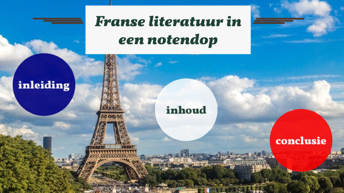 Franse literatuur in een notendop by Hayline Fontenoy