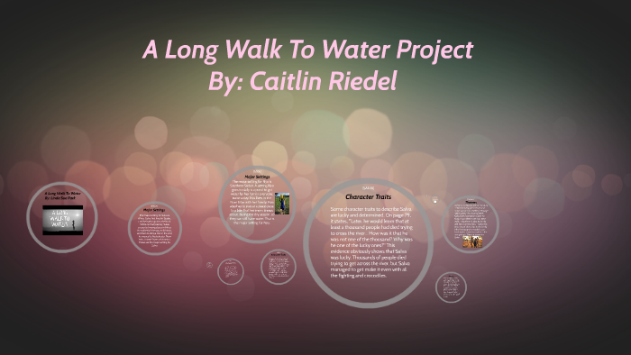 A Long Walk To Water Project by caitlin riedel on Prezi