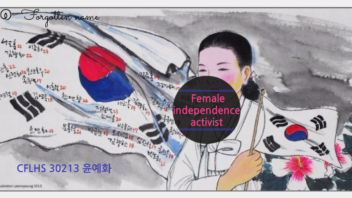Female independence activist by 윤 예화 on Prezi