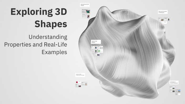 Exploring 3D Shapes by Jill Halley on Prezi