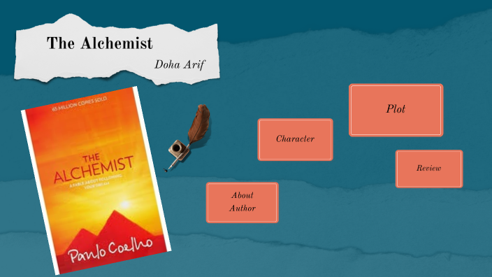 book review The alchemist by Doha Arif on Prezi
