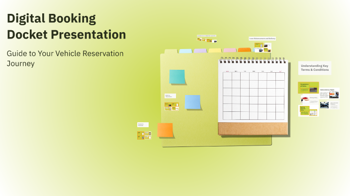 Digital Booking Docket Presentation by UDAYABHASKAR b on Prezi
