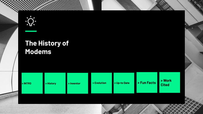 The History of Modems by Joshua Reyes on Prezi