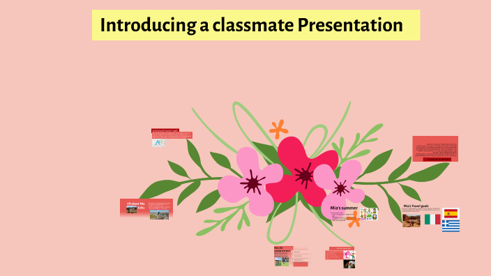 Introducing a Classmate Presentation by Carly F on Prezi