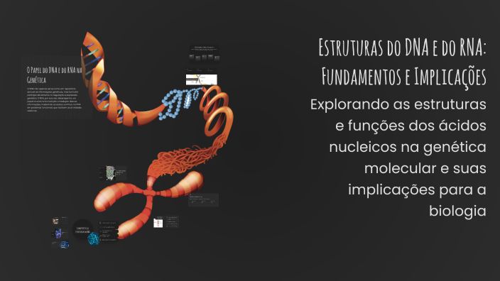 Estruturas do DNA e do RNA: Fundamentos e Implicações by Roney Silva on ...