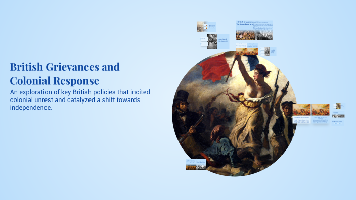 British Grievances and Colonial Response by kevin martinez on Prezi
