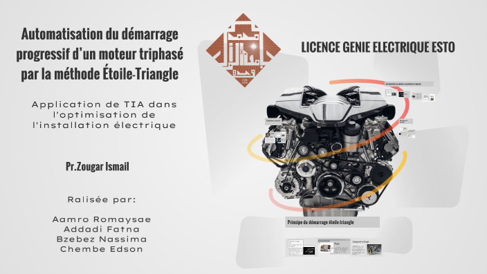 Automatisation du démarrage progressif d’un moteur triphasé par la ...