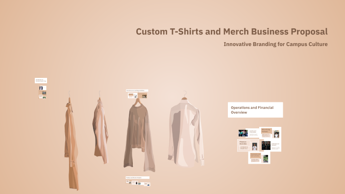 Custom T-Shirts and Merch Business Proposal by moh kud on Prezi