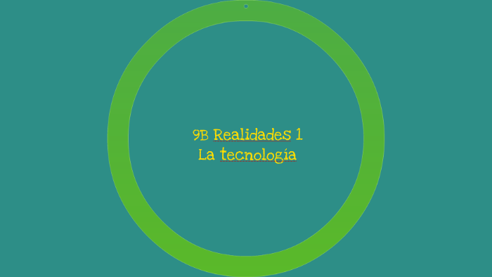 Capítulo 9B Realidades 1 by Dan Vargason on Prezi