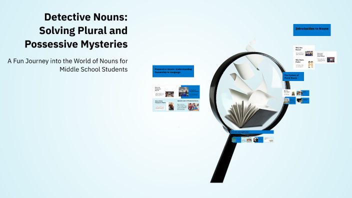 Detective Nouns: Solving Plural and Possessive Mysteries by Catherine ...