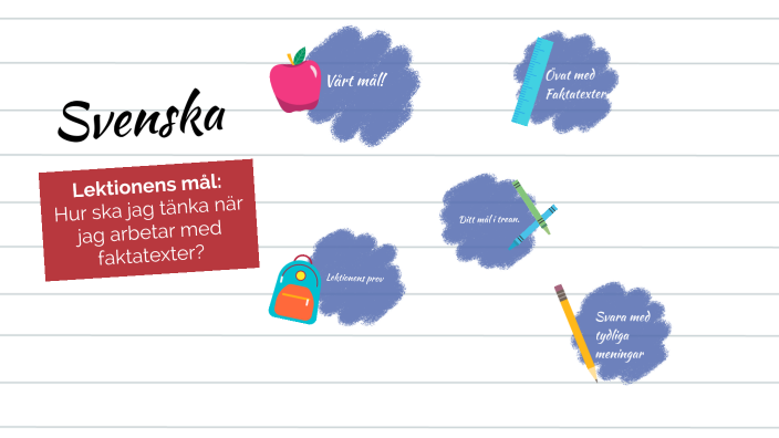 Svenska - Att arbeta med faktatexter by Chanaphat Emsan on Prezi Svenska - Att arbeta med faktatexter by Chanaphat Emsan on Prezi