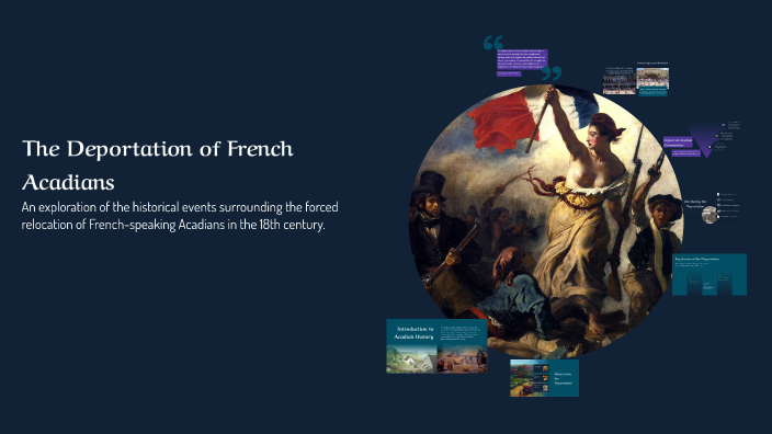 The Deportation of French Acadians by Martine Lacroix on Prezi