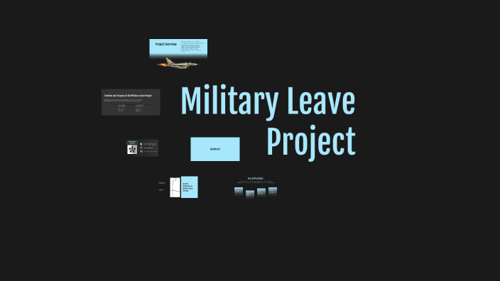 Standardizing Military Leave Process: Project Overview and Progress by ...
