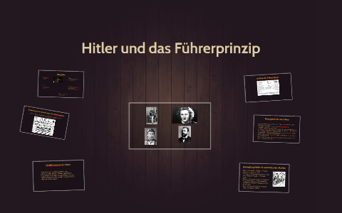 Hitler und das Führerprinzip by Alex W on Prezi