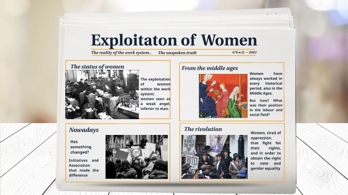 exploitation of women within the work system by Francesca Scollo on Prezi