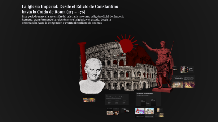 La Iglesia Imperial: Desde el Edicto de Constantino hasta la Caída de ...