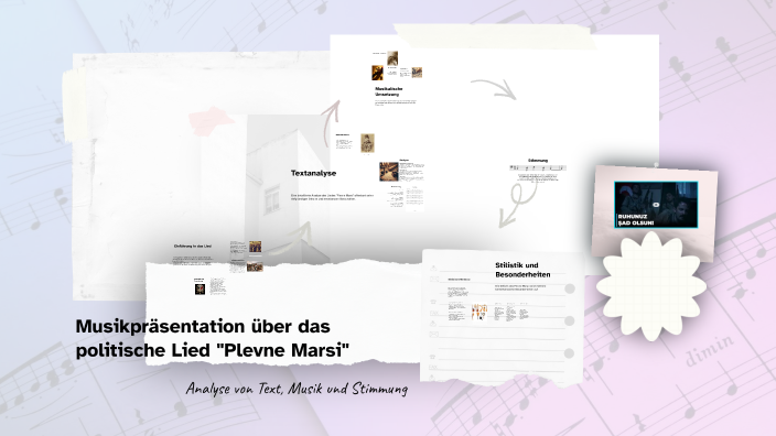 Musikpräsentation über das politische Lied "Plevne Marsi" by m s on Prezi