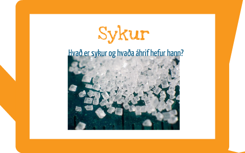 Sykur by Svanhildur Kristjánsdóttir