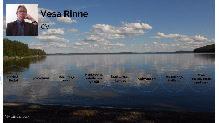Vesa Rinne - CV by Vesa Rinne on Prezi