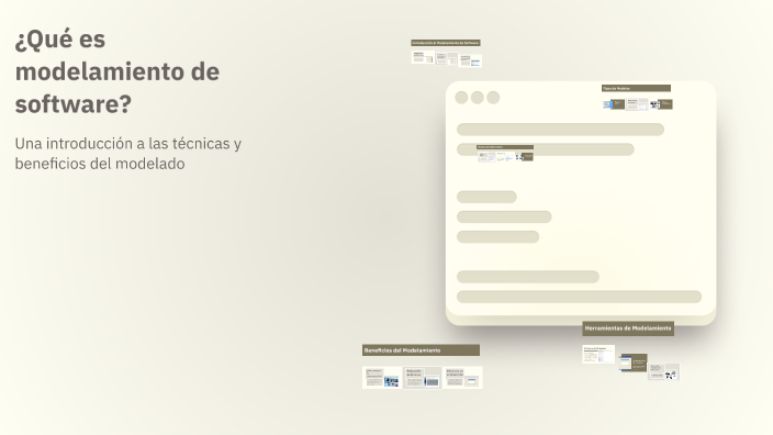 ¿Qué es modelamiento de software? by Rivelino Choque on Prezi