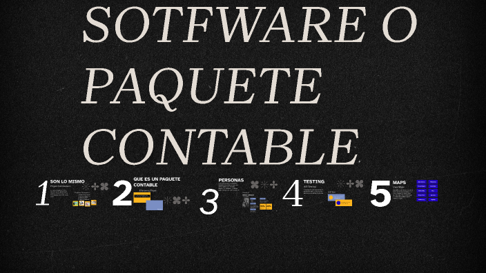 SOFWARE O PAQUETE CONTABLE by kenya medina on Prezi