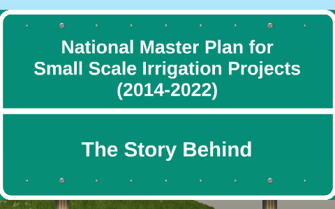 National Master Plan for Small Scale Irrigation Projects by Cora Zon on ...