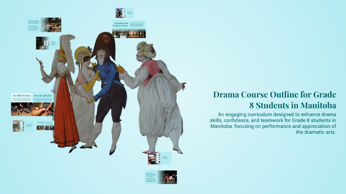 Drama Course Outline for Grade 8 Students in Manitoba by Mark Gabrielle ...