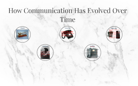 How Communication Has Evolved Over Time by Makayla Dahl on Prezi
