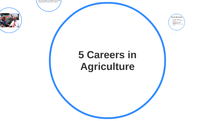 5 Careers in Agriculture by Kurt Bauer on Prezi