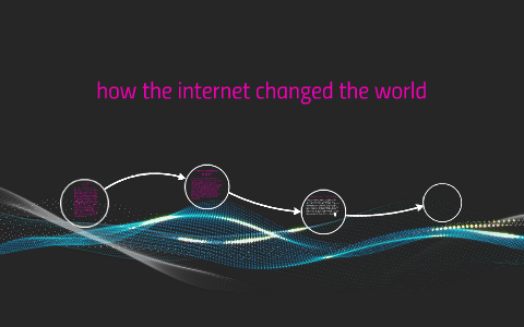 how the internet changed the world by aiden matravers on Prezi