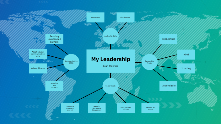 Leadership map by Sean McKinzie on Prezi