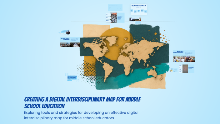 Creating a Digital Interdisciplinary Map for Middle School Education by ...