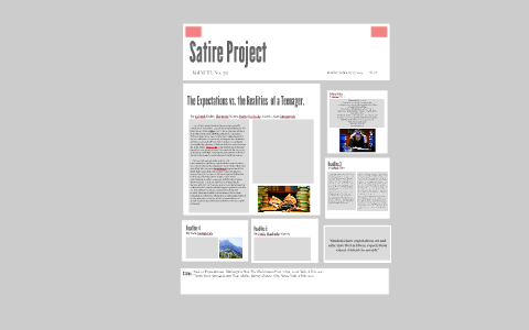 Satire Project by Harmoni Hayes on Prezi