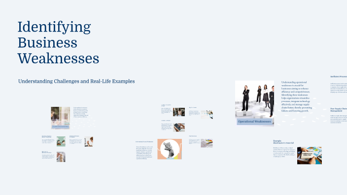 Identifying Business Weaknesses by Vedant Trivedi on Prezi