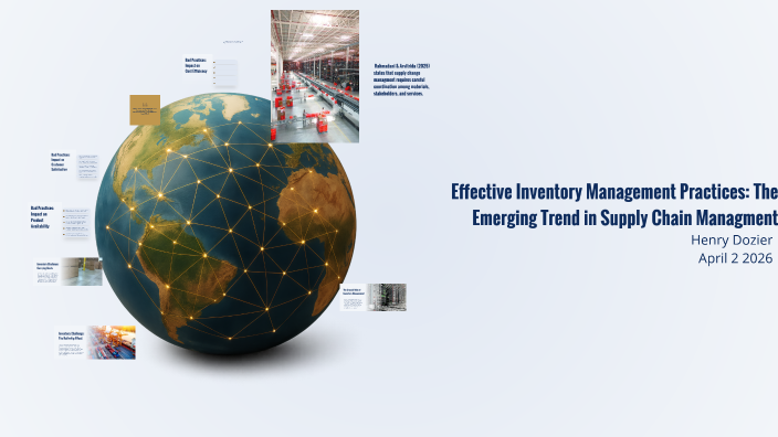 Optimizing Supply Chain Management by Henry Dozier on Prezi