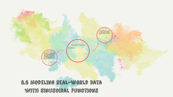 6.6 Modeling Real-World Data with Sinusodial Functions by Angela Velino ...